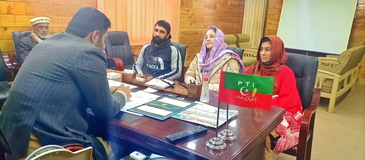 Gilgit: SheDev and TechScape Representative Caled on Finance Minister GB - Daily Mountain Gilgit ...