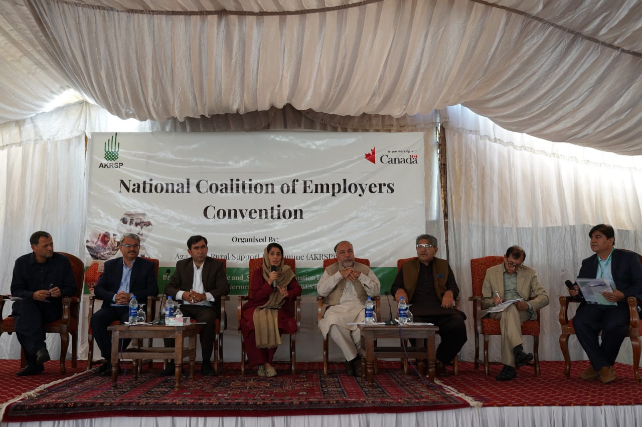 AKRSP organized the National Coalition of Employer convention in Gilgit ...